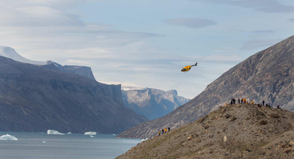 Heli-Hiking - Quark Expeditions